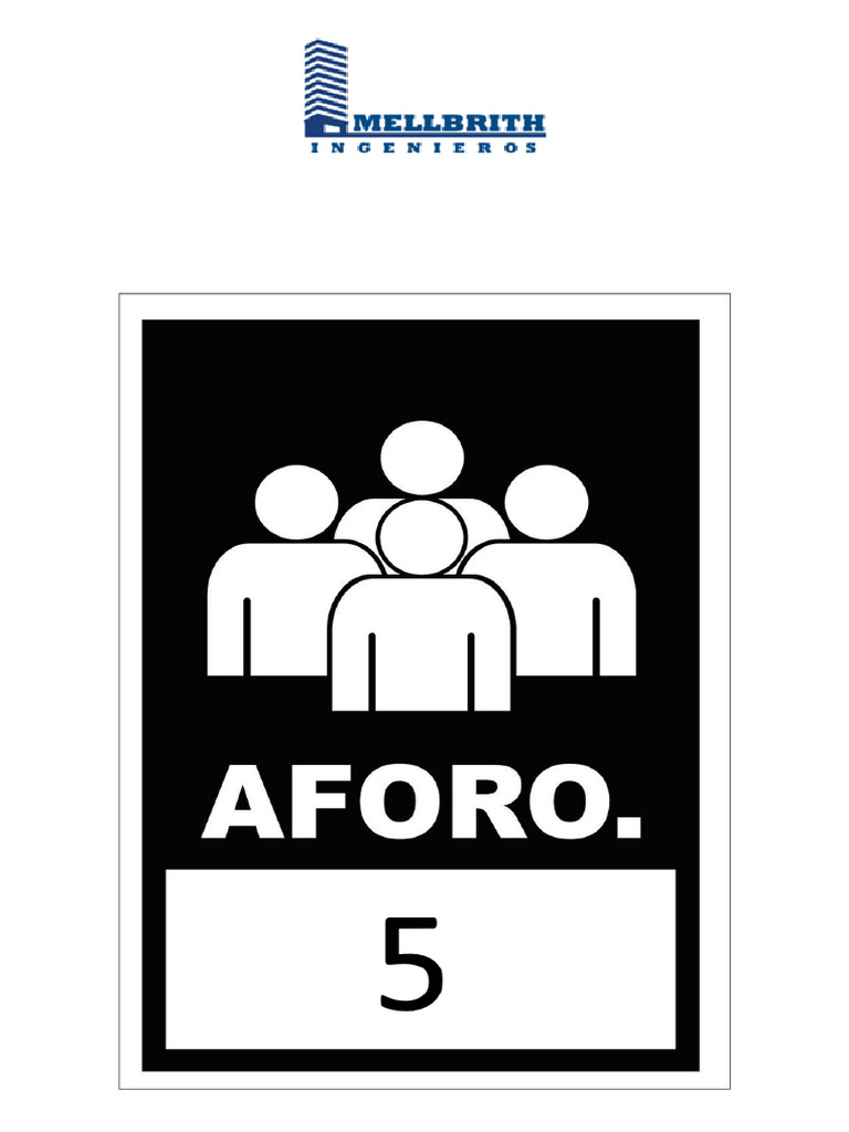 Señaletica de Aforo Oficina | PDF