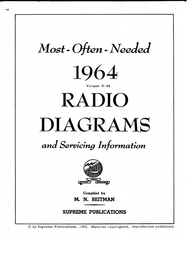 Radio Diagrams 1964 | PDF
