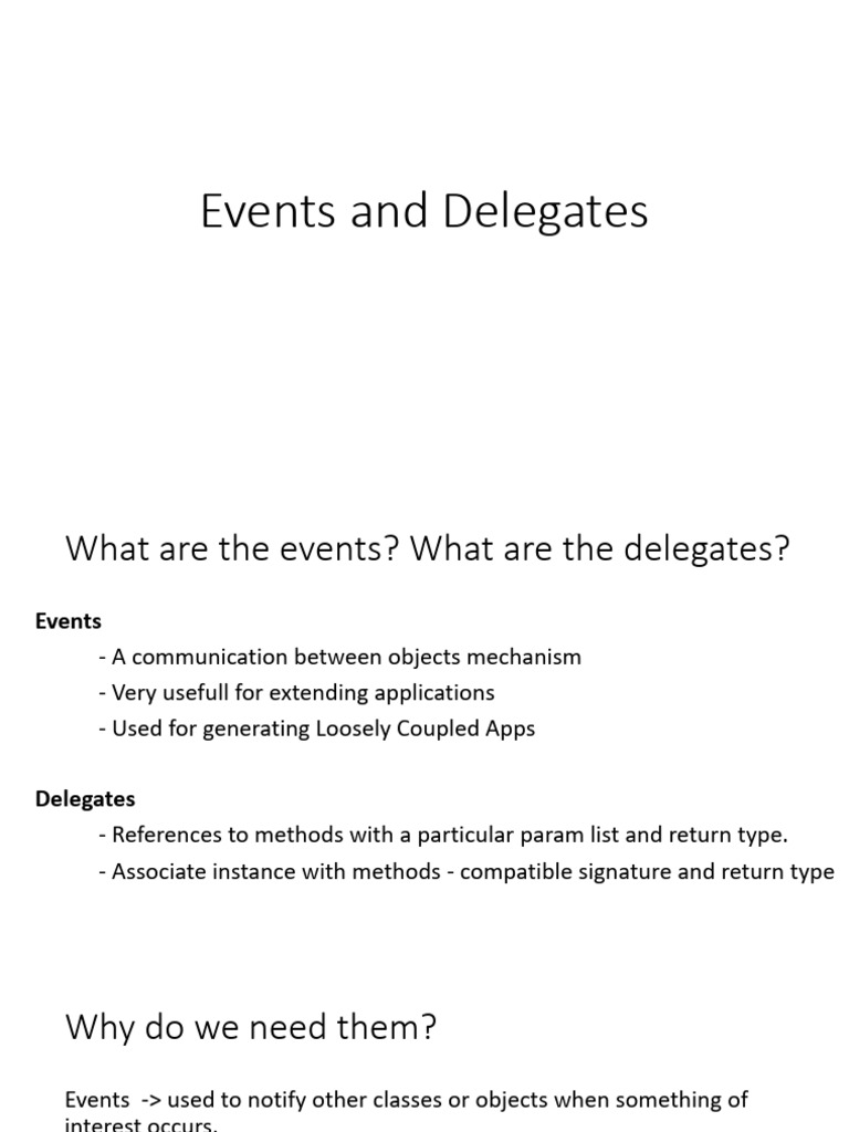 Curs Delegates Pdf Method Computer Programming Class Computer Programming 