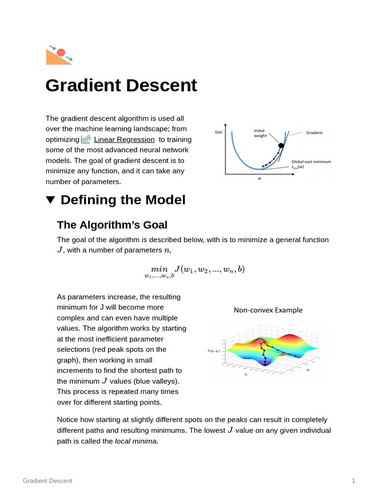 Gradient Descent | Download Free PDF | Gradient | Mathematical Optimization