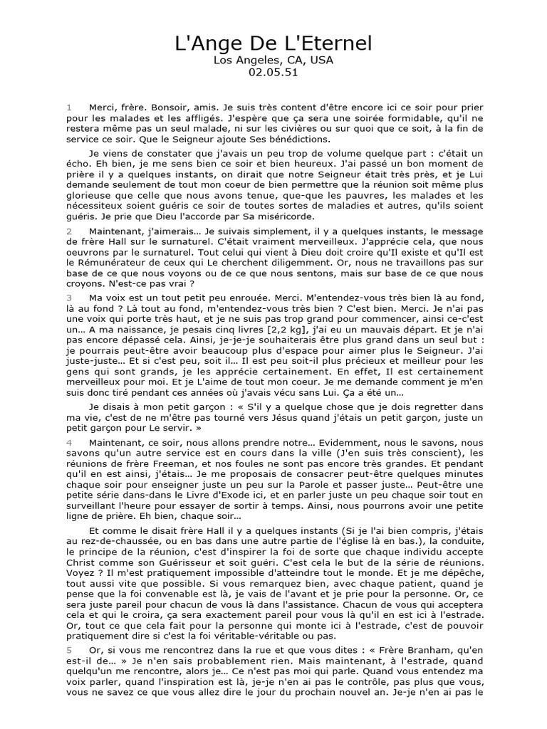 WILLIAM BRANHAM French-A - 51-0502 - A4-FullSheet | PDF | Saint-Esprit ...