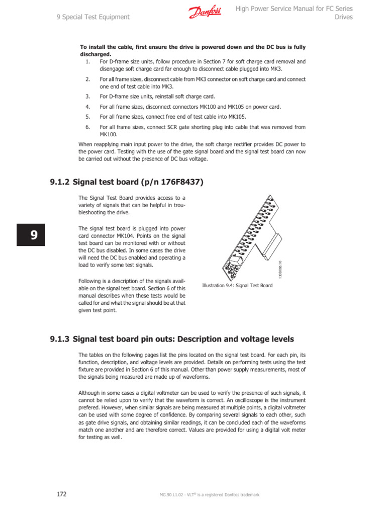 V2206 Test Point Setup Guide | PDF | Electric Power | Electrical Equipment