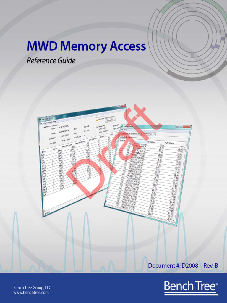 D2008 B (Draft) MWD Memory Access (Reference Guide) | PDF | Computer File | Download