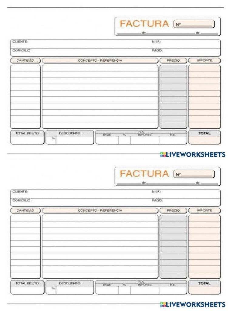 FACTURAS | PDF