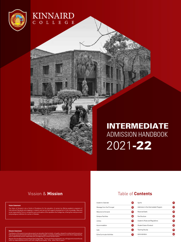 Kinnaird College Admission Guide 2025 | PDF | University And College ...