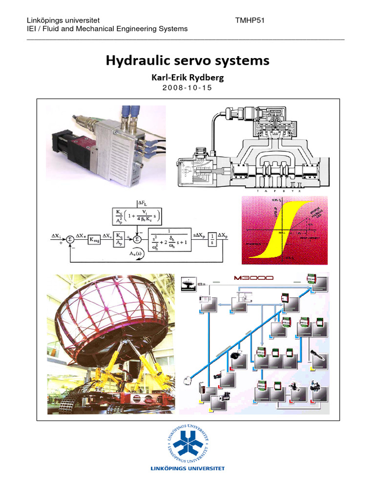 Hydraulic Servo Systems - Theory and Applications | PDF ...