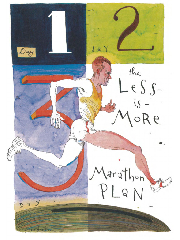The Less Is More Marathon Plan | PDF