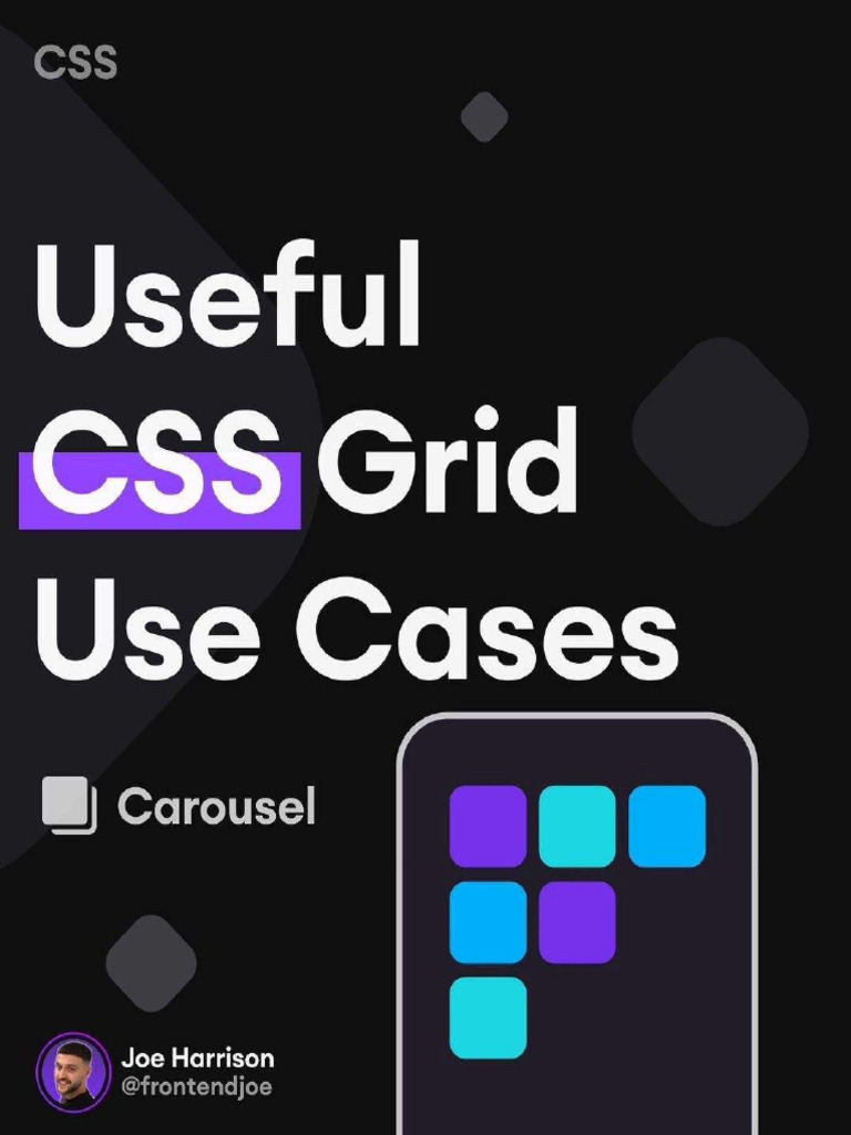 Useful CSS Grid Use Cases ?? | PDF