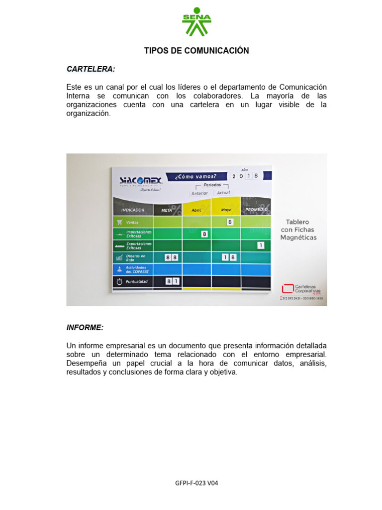TIPOS DE COMUNICACION | PDF