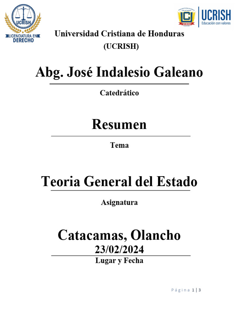 Cuadro Sinoptico Sem6 | PDF