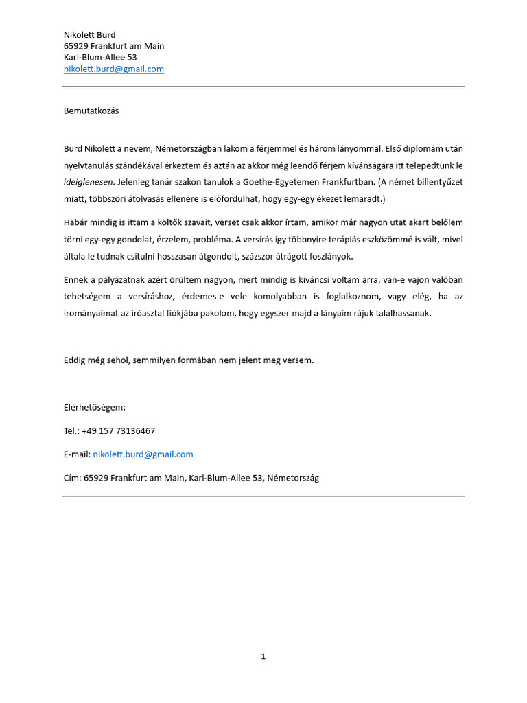 Burd Versek | PDF