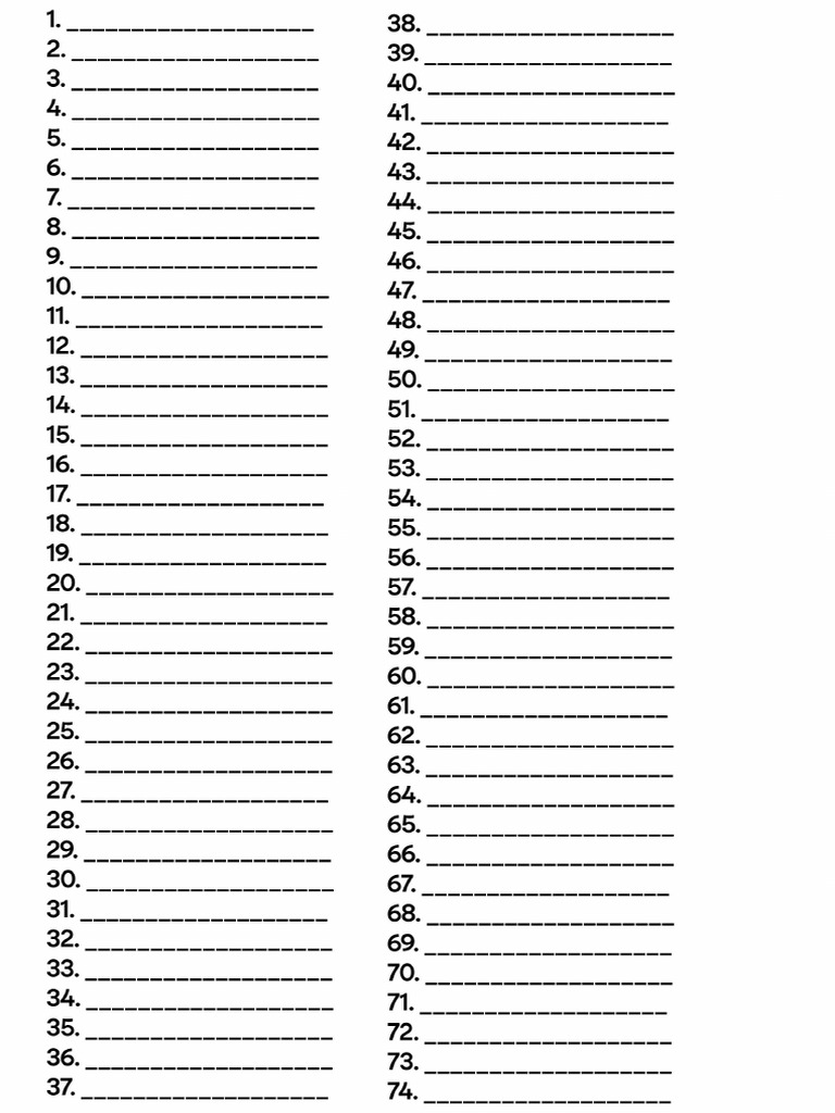 Rifa Solidária - Números | PDF