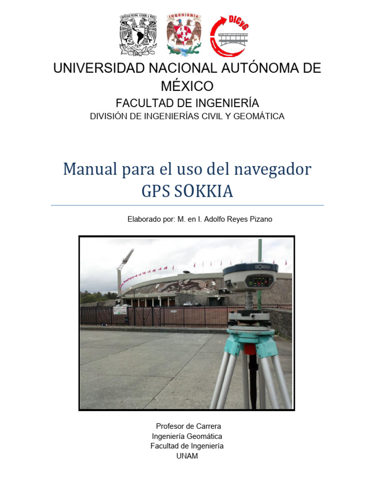 Manual de GPS | PDF | Sistema de Posicionamiento Global | Informática