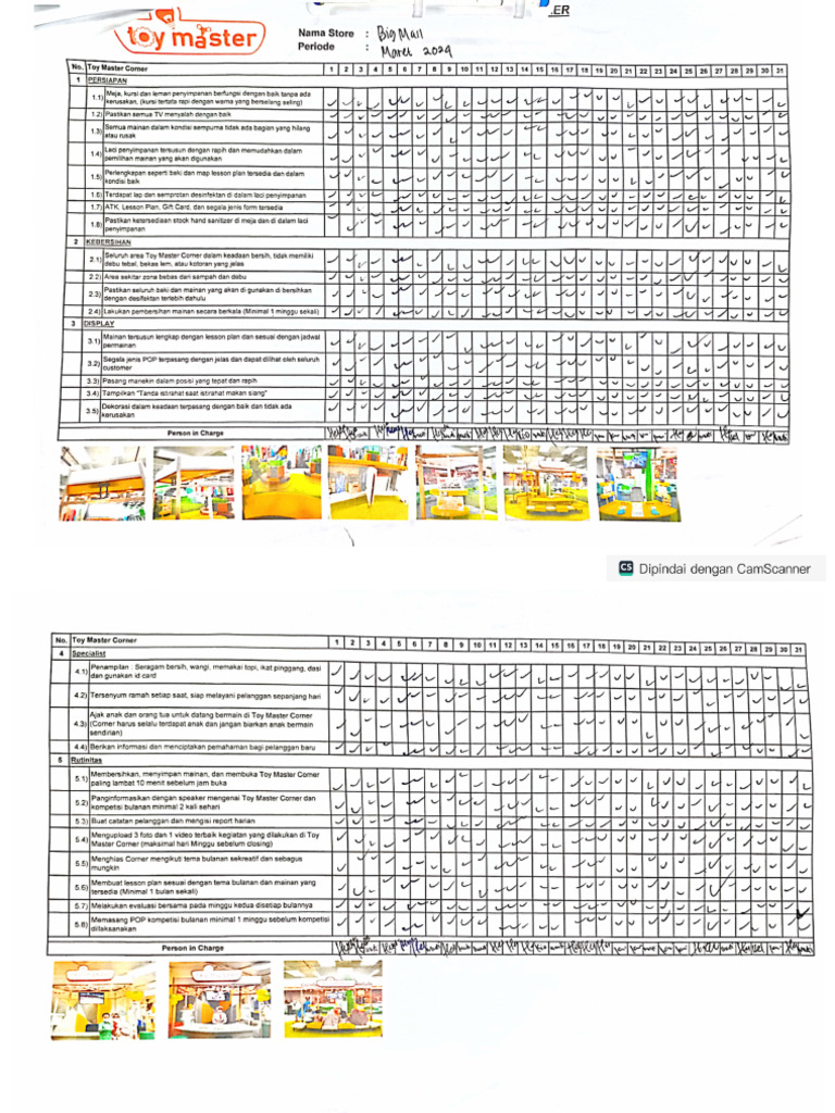 Bigmall_Checklist Toys maste Maret 2024 | PDF