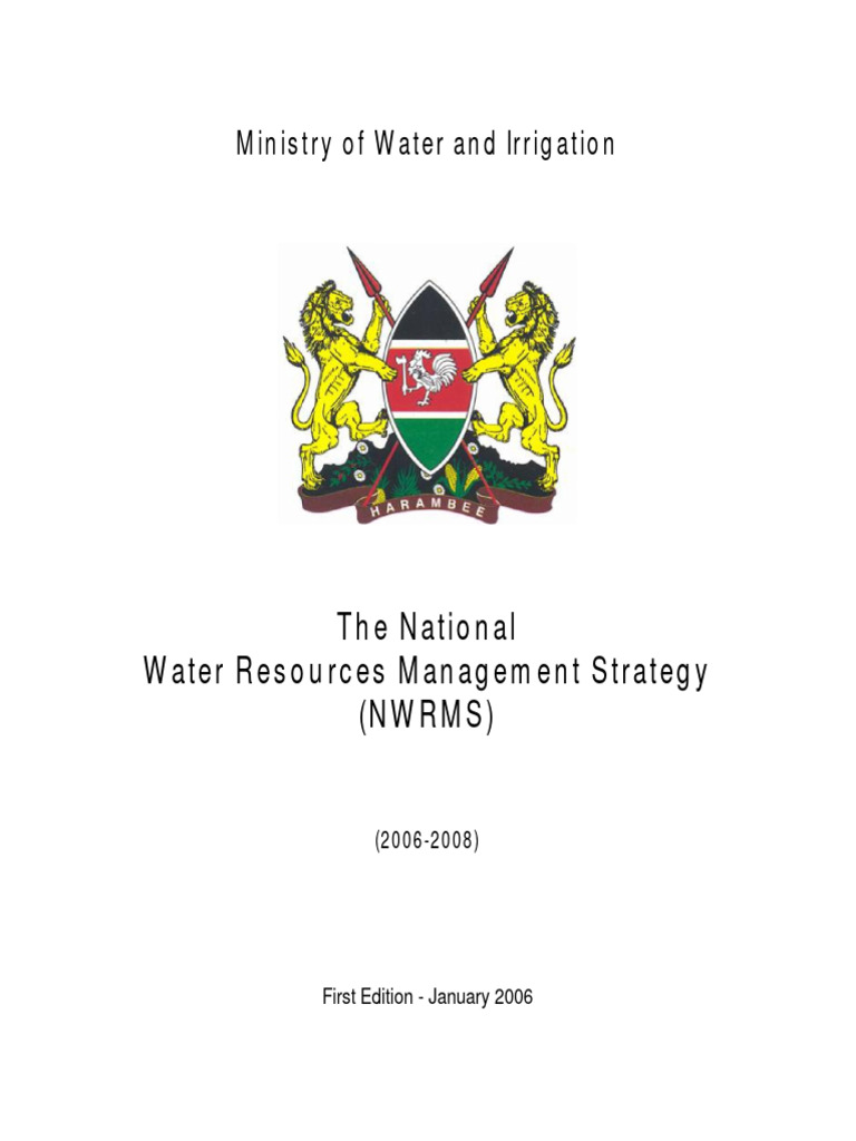 Water Resources Management Strategy | PDF | Water Resources | Water