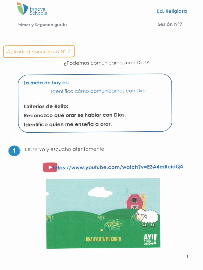 Tarea Religion N7 | PDF