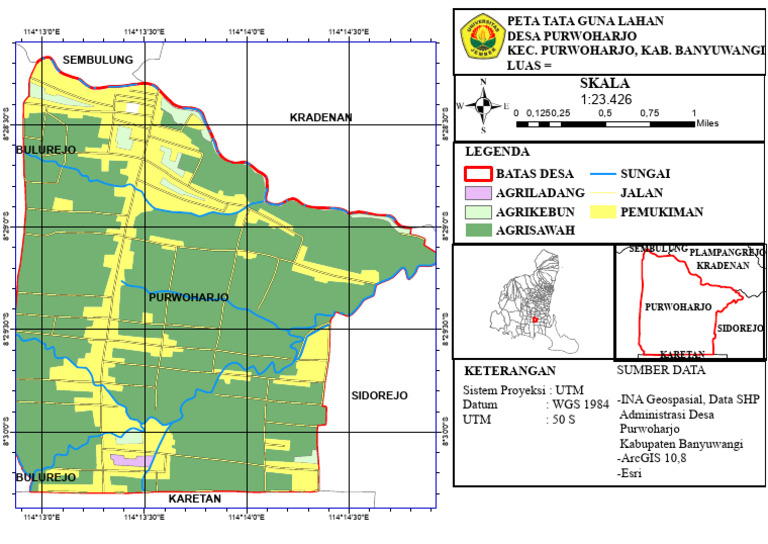 Prisma Peta Tata Guna Lahan | PDF