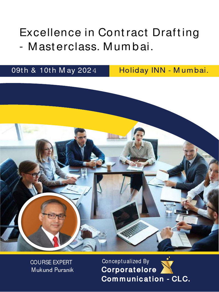 Contract Drafting 2024 | PDF | Procurement | Joint Venture