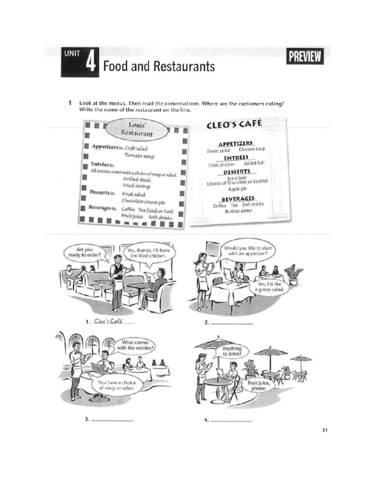 Workbook -Unit 4 (1) | PDF