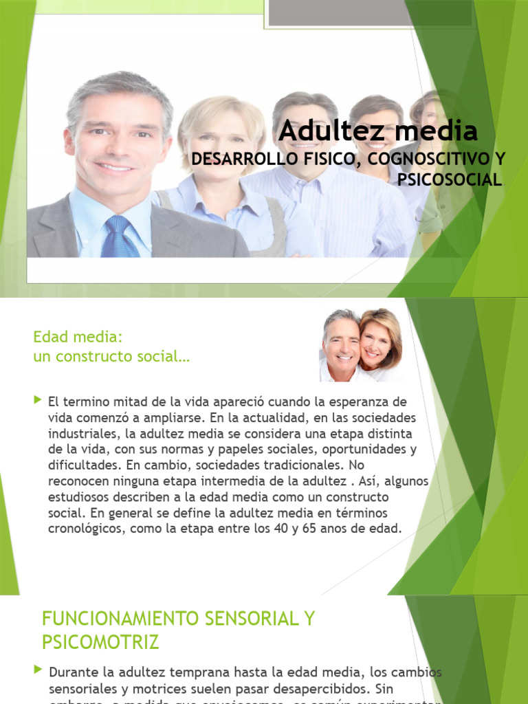 Adultez Media | PDF | Menopausia | Adultos