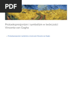 Pytania o Vincenta Van Gogha | PDF