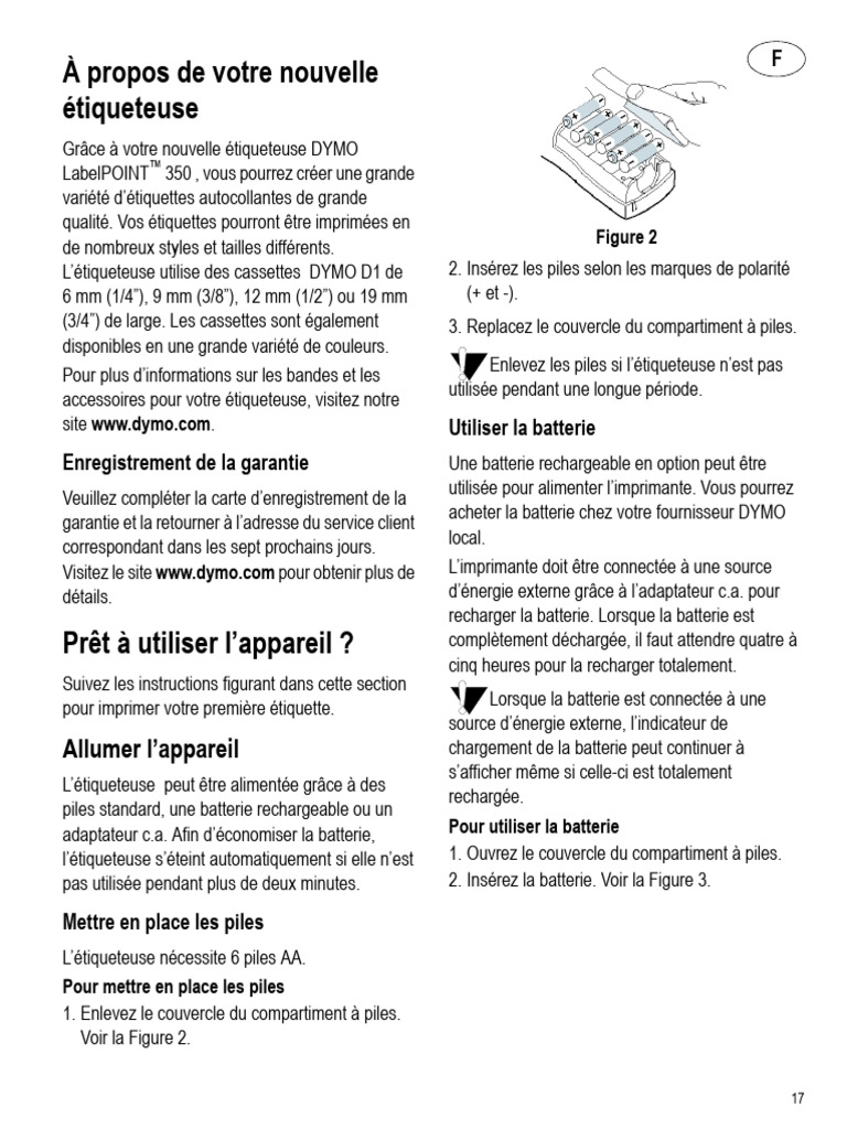 Dymo Labelpoint 350 | PDF | Code-barres | Compatibilité électromagnétique