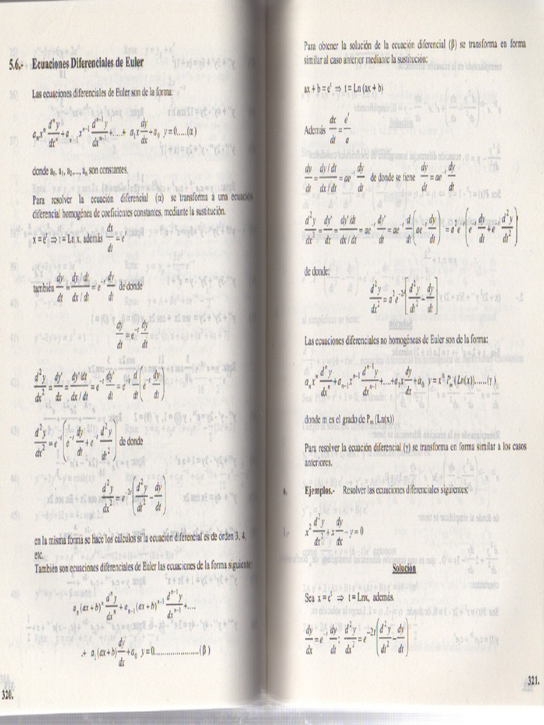 Ecuaciones Diferenciales - Eduardo Espinoza Ramos 5th - 166-170 | PDF