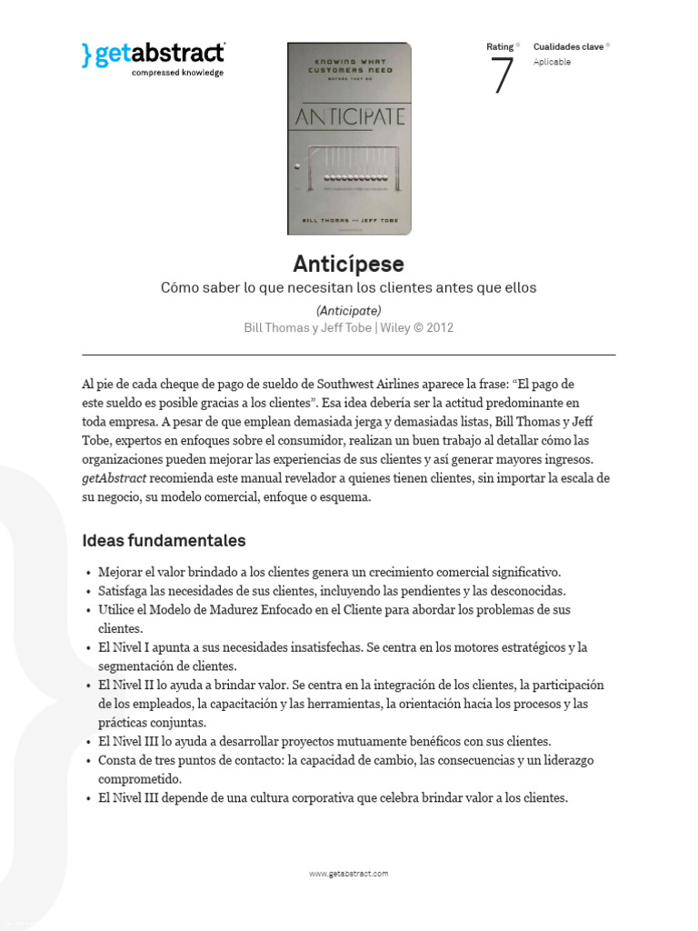 Anticipese Thomas Es 21578 | PDF | Business | Cadena de valor