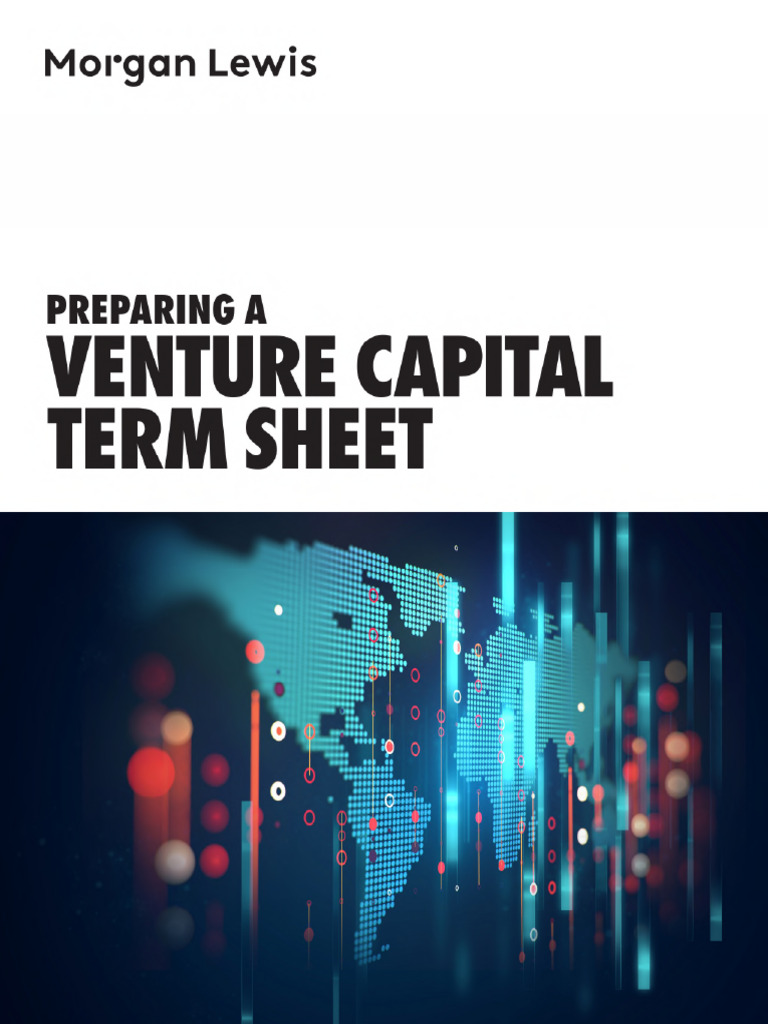 Preparing A Venture Capital Term Sheet | PDF | Stocks | Preferred Stock