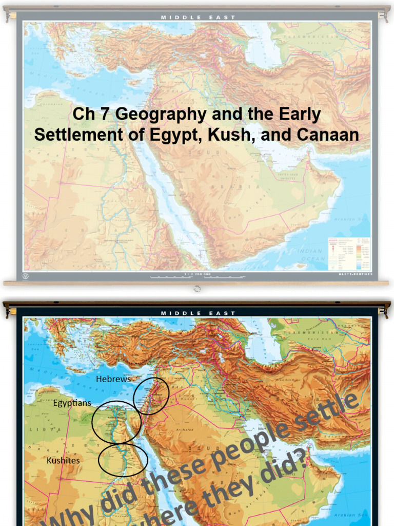 CH 7 Geography and The Early Settlement of | PDF | Desert | Nile