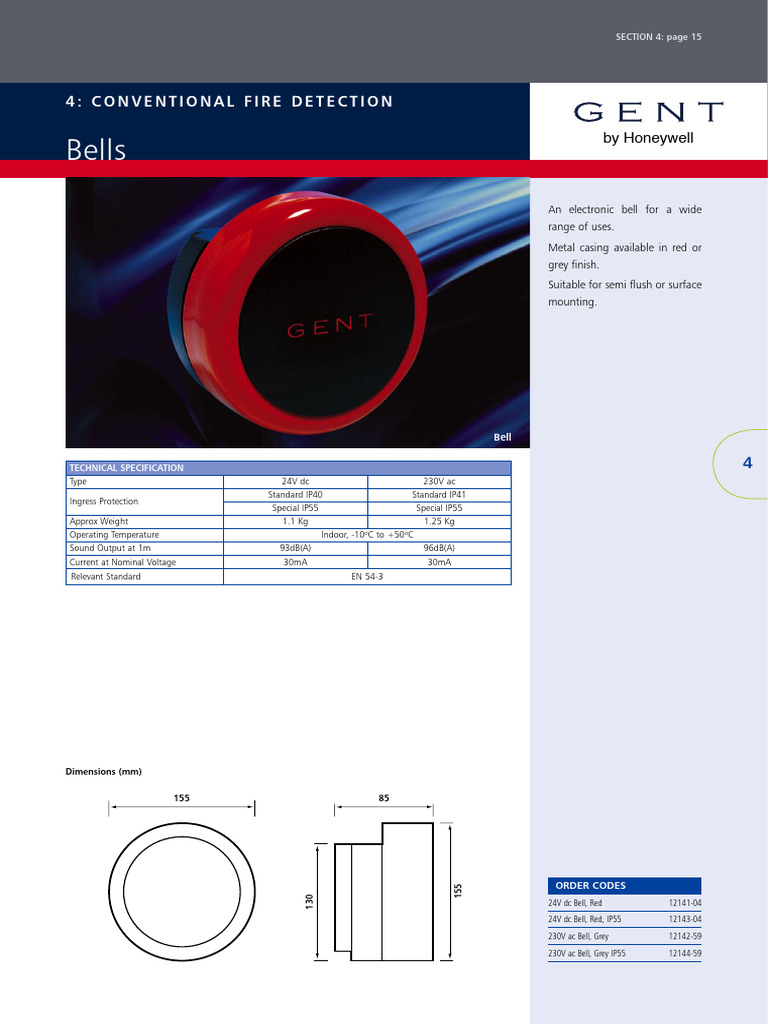 Conventional Bell (12141-04) | PDF | Electronic Engineering ...
