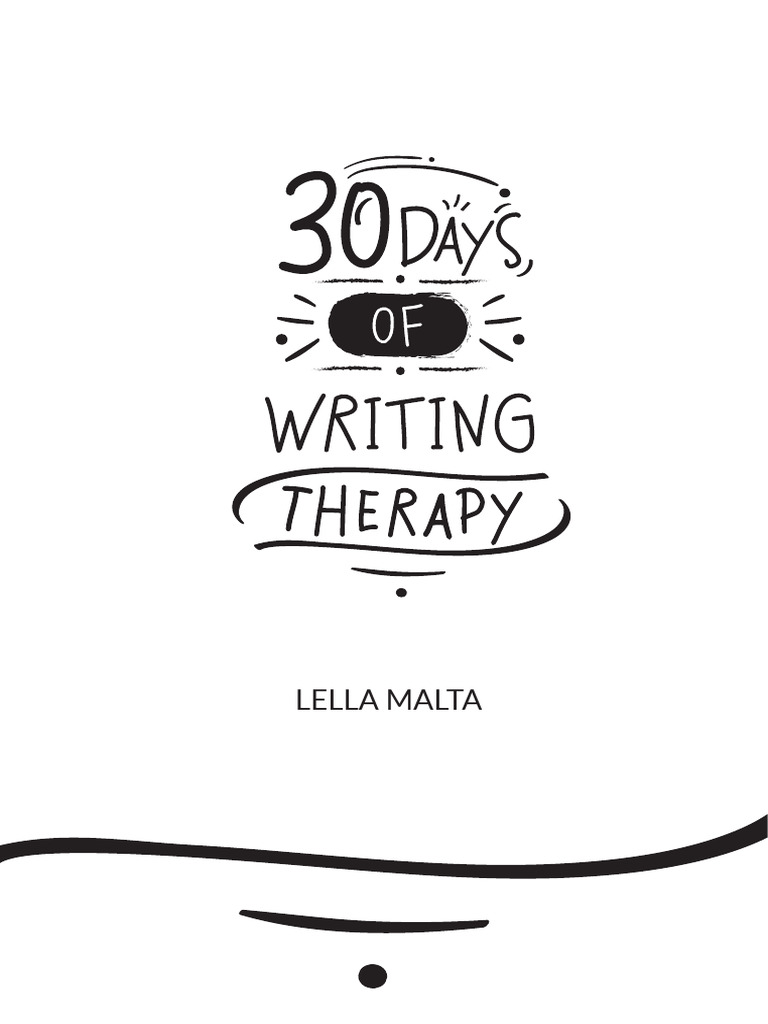 30 DAYS OF WRITING THERAPY - Nodrm | PDF | Psychotherapy | Forgiveness