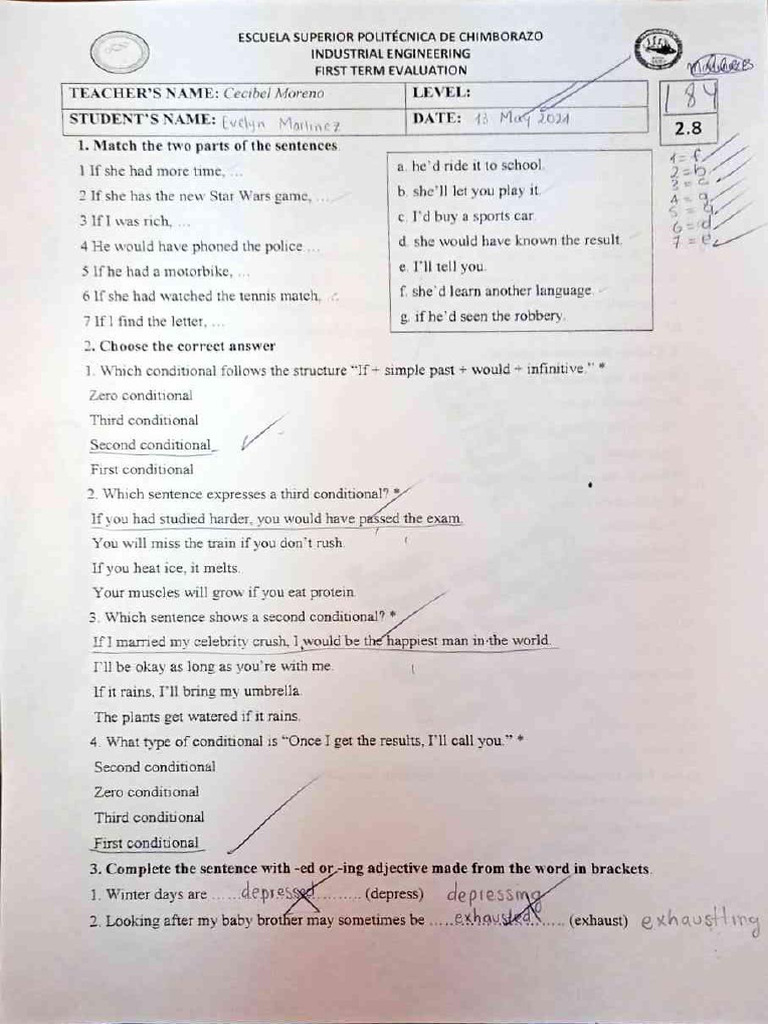 Martinez Evelyn First Term Evaluation | PDF