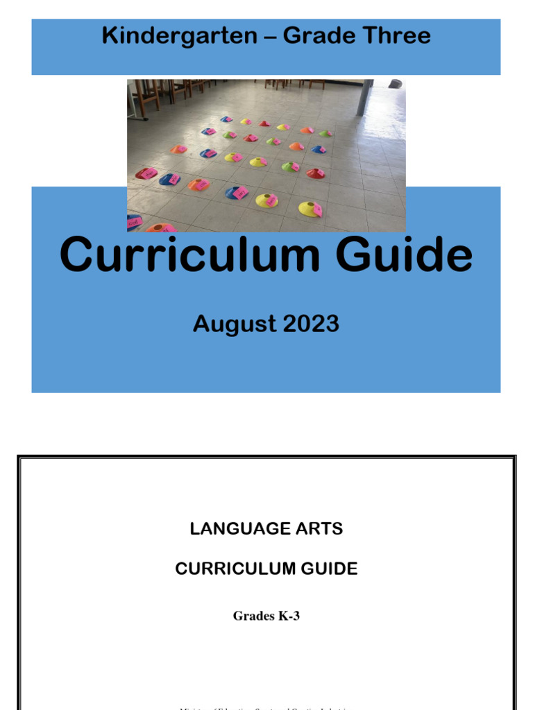 Language Arts K-3 Curriculum Guide - 2023 Edition | PDF | English ...