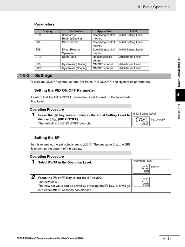H174-E1-02 E5cc E5ec Temp. Controller Manual (101-150) | PDF | Applied Mathematics