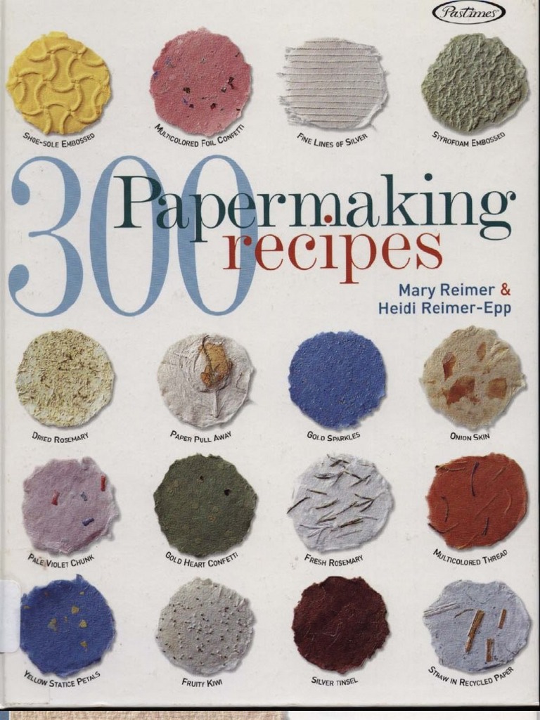 300 Paper Making Recipes | PDF | Foreign Language Studies