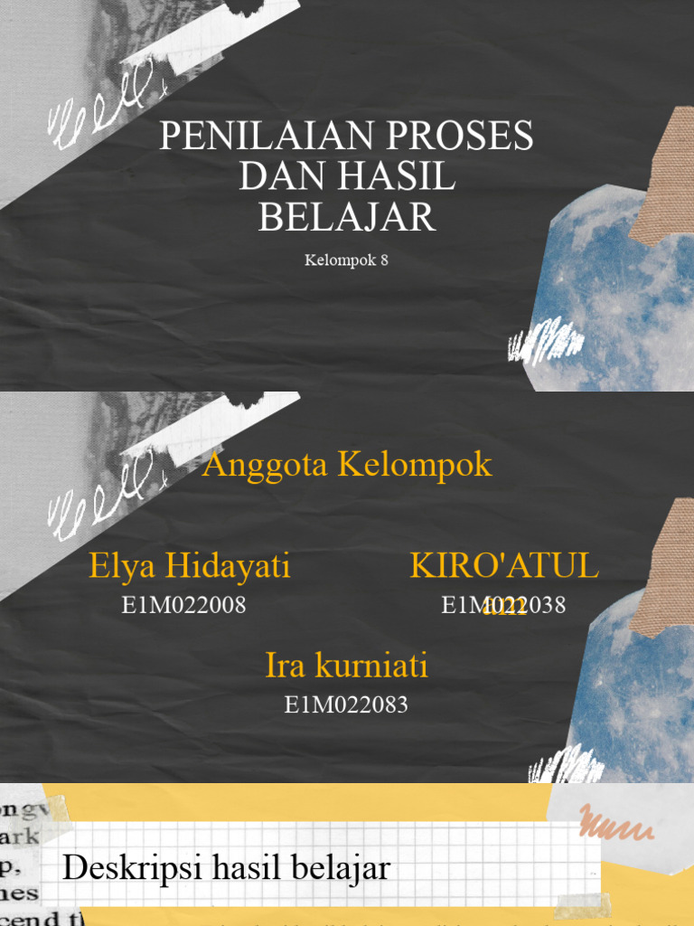 Penilaian Proses Dan Hasil Belajar | PDF | Bisnis | Seni