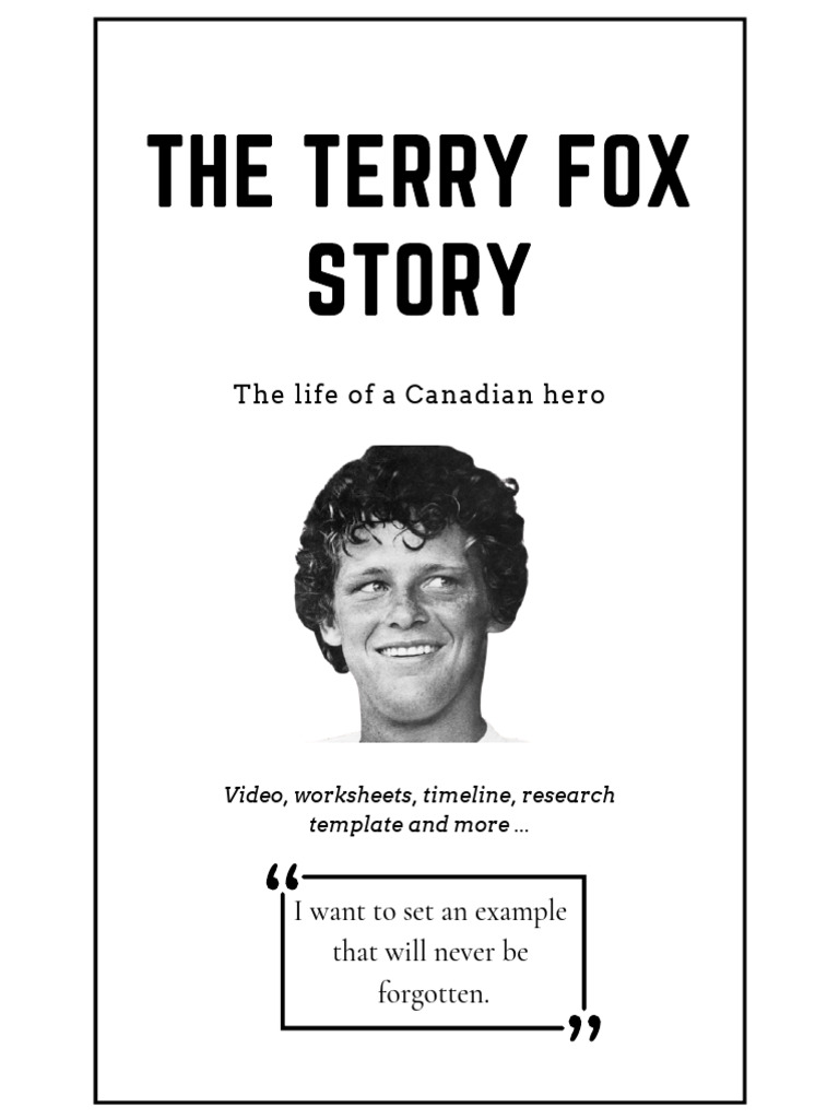 Terry Fox: A Hero's Journey | PDF