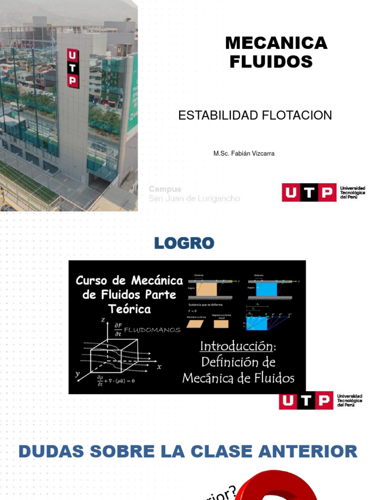 Mecánica de Fluidos para Ingenieros | PDF