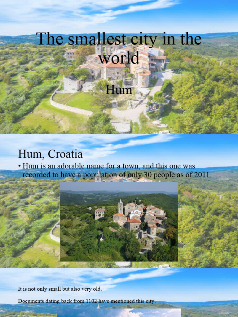 The Smallest City in The World Hhanaa | PDF