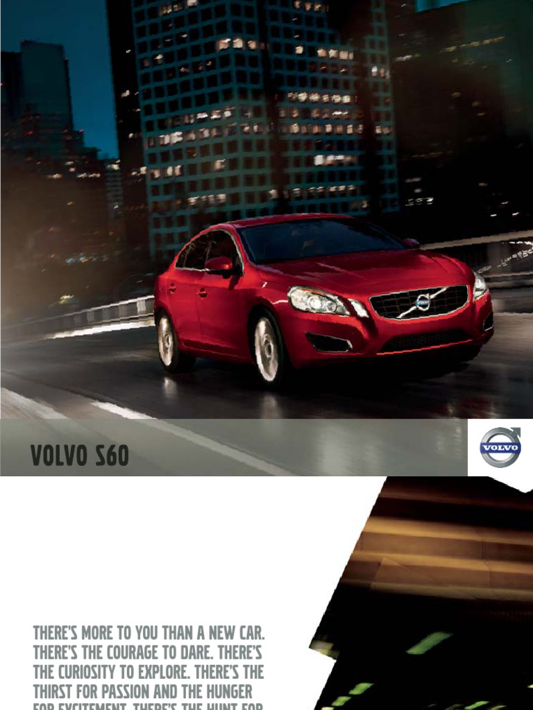 Volvo - US S60 - 2012-2 | PDF | Land Vehicles | Automotive Industry
