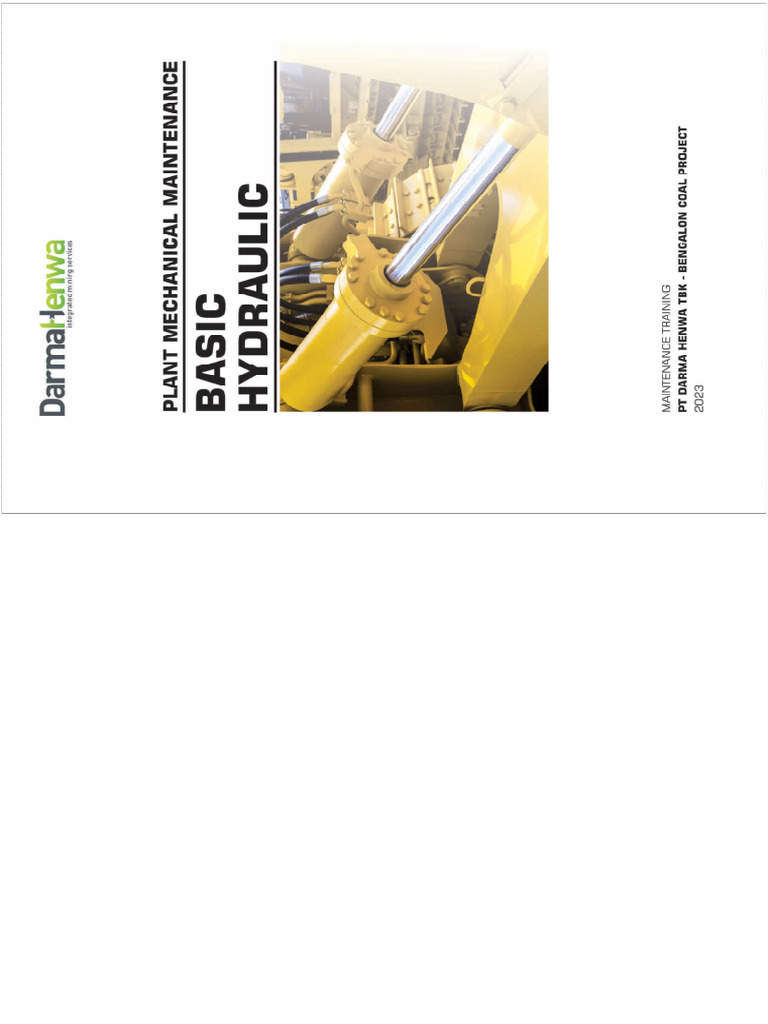 Cover Basic Hydraulic - Booklet | PDF