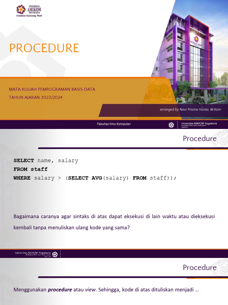 10 - Procedure | PDF