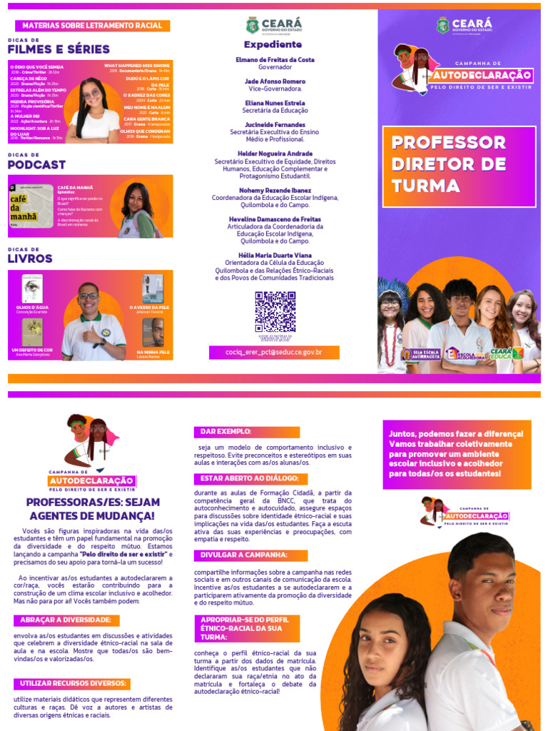 Folder - Diretor de Turma | PDF