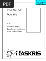Haskris R-Series Chiller Manual | PDF | Pump | Pipe (Fluid Conveyance)