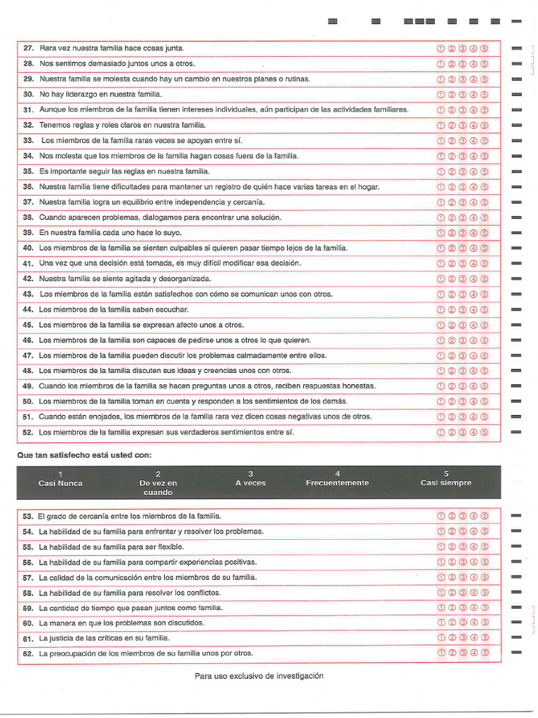 Protocolo FACES IV_2 | PDF