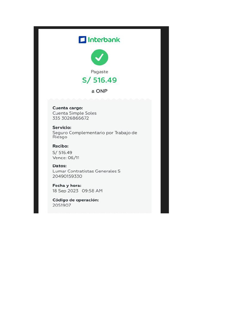 Voucher-Sctr Pensiones | PDF