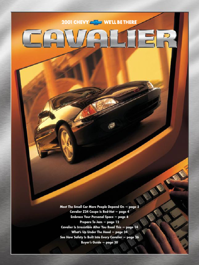 2001 Chevrolet Cavalier | PDF | Car Body Styles | Wheeled Vehicles
