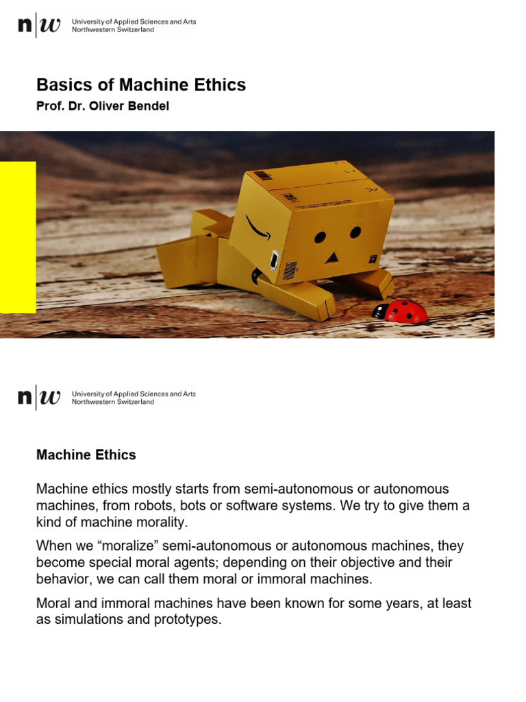 Machine Ethics | PDF | Artificial Intelligence | Intelligence (AI ...