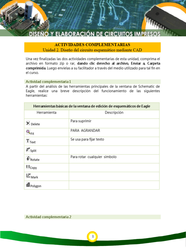 Actividades Complementarias U2 | PDF | Red eléctrica | Corriente eléctrica